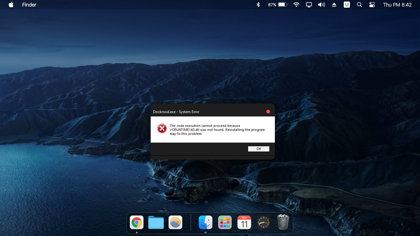 bug · Issue #265 · mydockfinder/mydockfinder-for-Win10-Win11 · GitHub