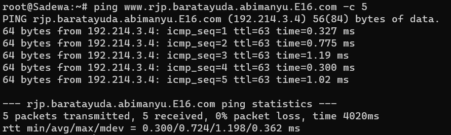 GitHub - Stoam/Jarkom-Modul-2-E16-2023: Laporan Praktikum Modul 2 Jarkom 2023 Kelompok E16