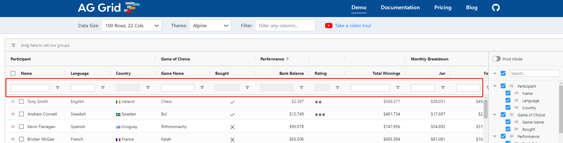 table表格首行支持过滤 · Issue #41306 · ant-design/ant-design · GitHub