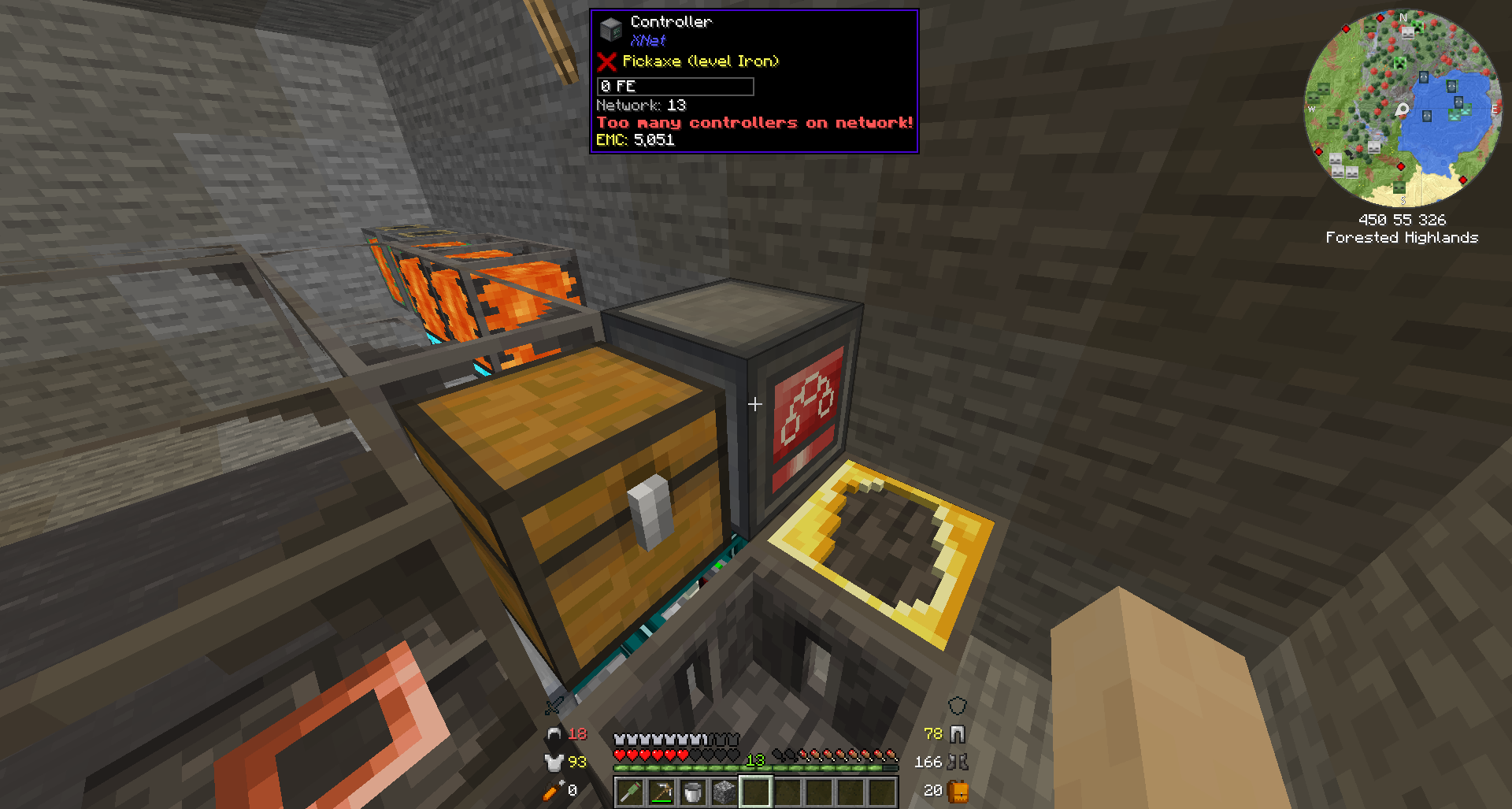 Too Many Controllers on Network! Rollback Problems? · Issue #112 · McJtyMods/XNet · GitHub