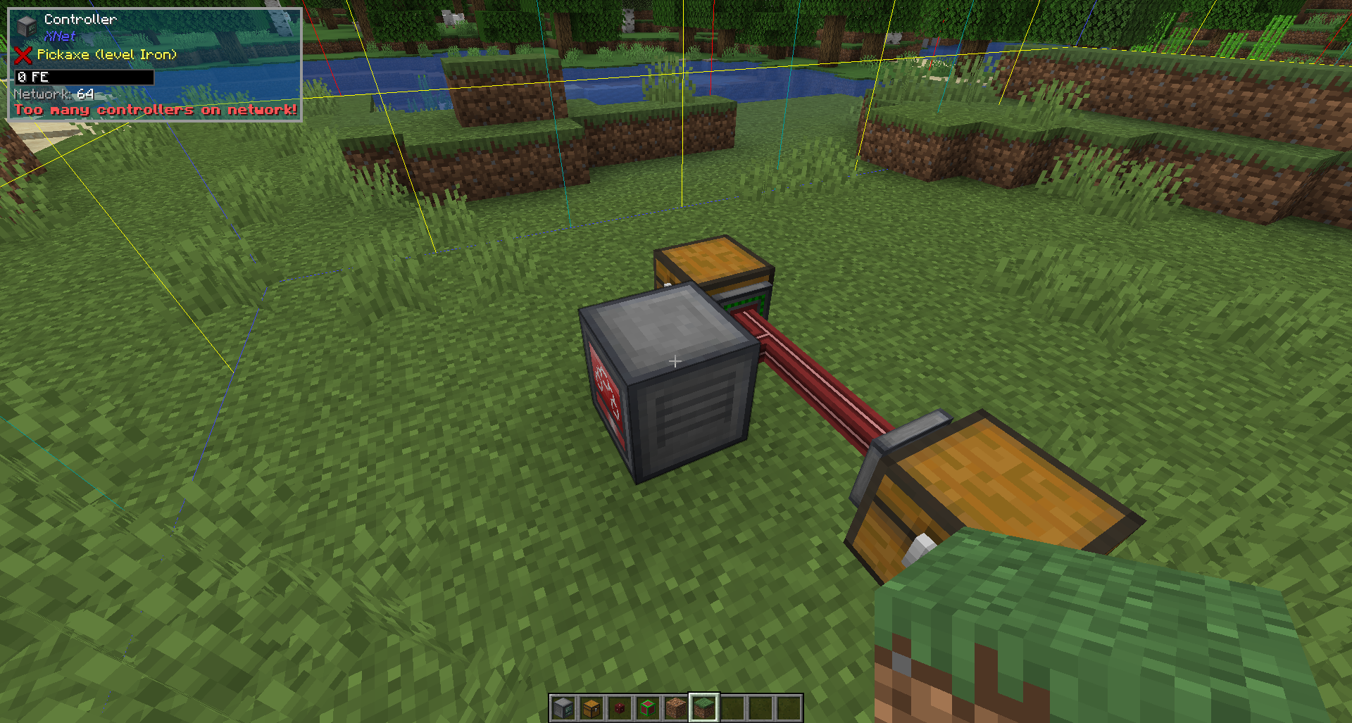 Too Many Controllers on Network! Rollback Problems? · Issue #112 · McJtyMods/XNet · GitHub