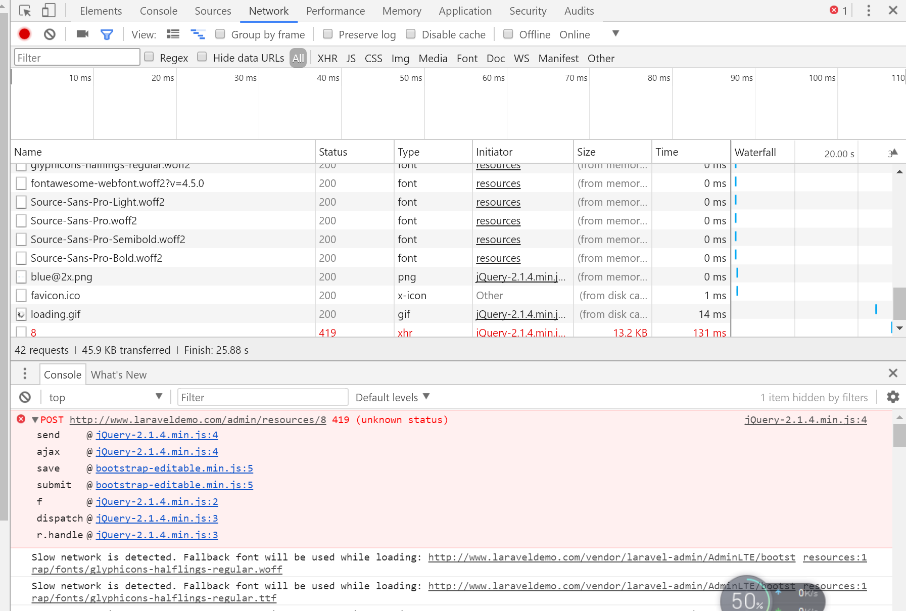 editable 修改报错 · Issue #1363 · z-song/laravel-admin · GitHub
