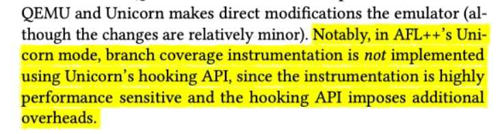 Why "& (MAP_SIZE - 7)" instead of "& (MAP_SIZE - 1)" when calculating coverage? [unicornafl.cpp# ...