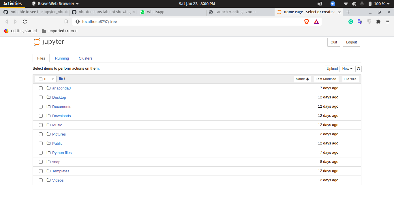 Nbextensions Tab Not Showing In Jupyter Notebook Tab Issue 1550 Ipython contrib jupyter 