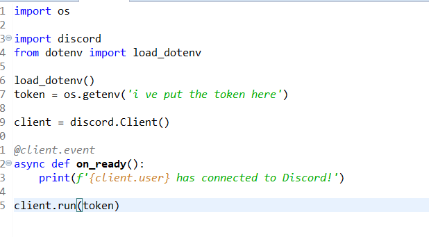 [Discord Bot] Invalid Token , login failed issue #1 · Issue #1 · Yassineyato/Discordbot · GitHub