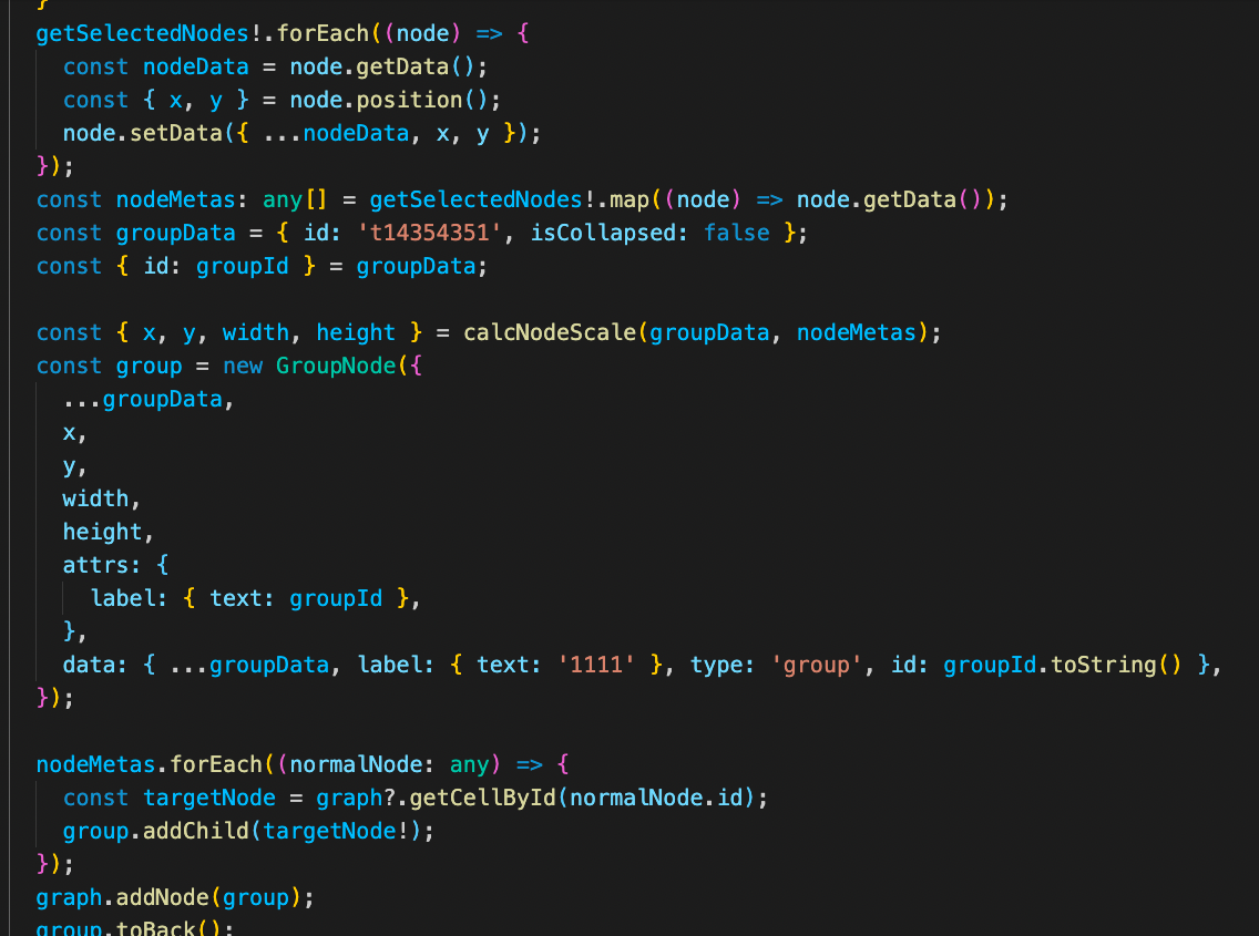 新建群组，群组内节点不会随群组移动 · Issue #2054 · antvis/X6 · GitHub