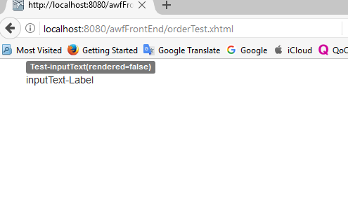 inputText with rendered="false" display label · Issue #829 · TheCoder4eu/BootsFaces-OSP · GitHub