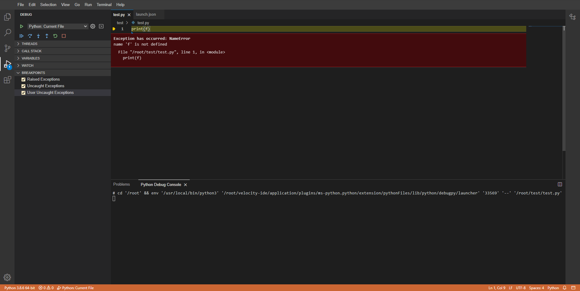 Exception Error On Breakpoint Can Not Be Closed · Issue 10888 · Eclipse Theia Theia · Github