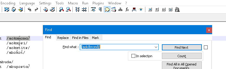 Unicode Diacritics Are Displayed Over Wrong Characters In Editing Window · Issue 7704 · Notepad