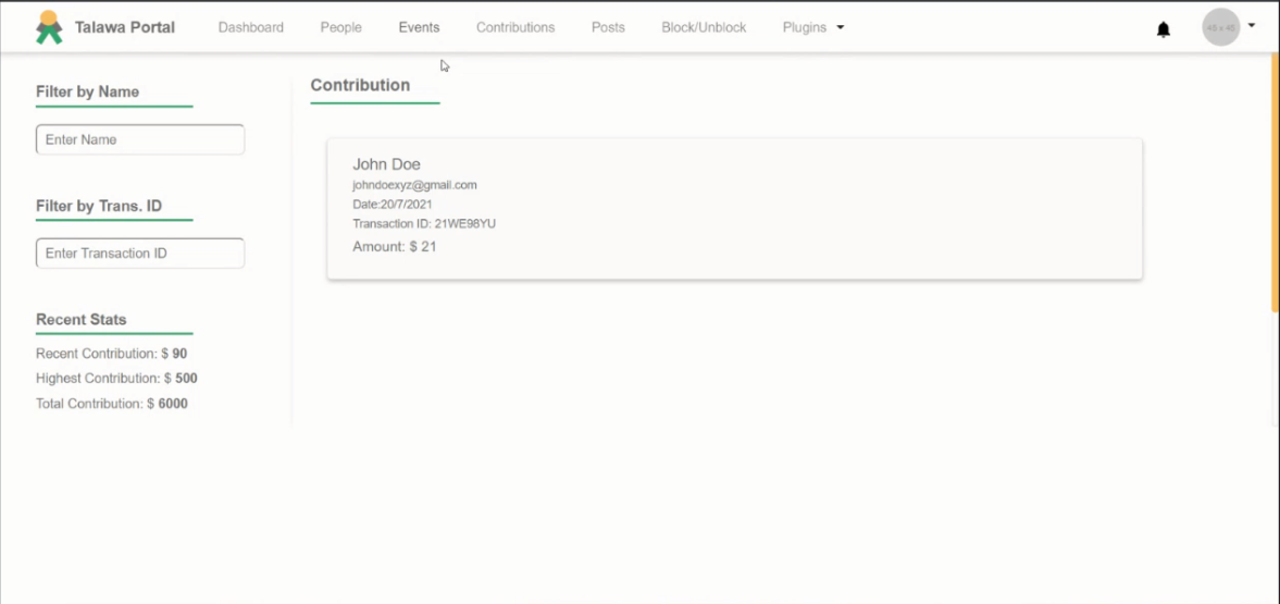 Remove the Contribution Page · Issue #484 · PalisadoesFoundation/talawa ...