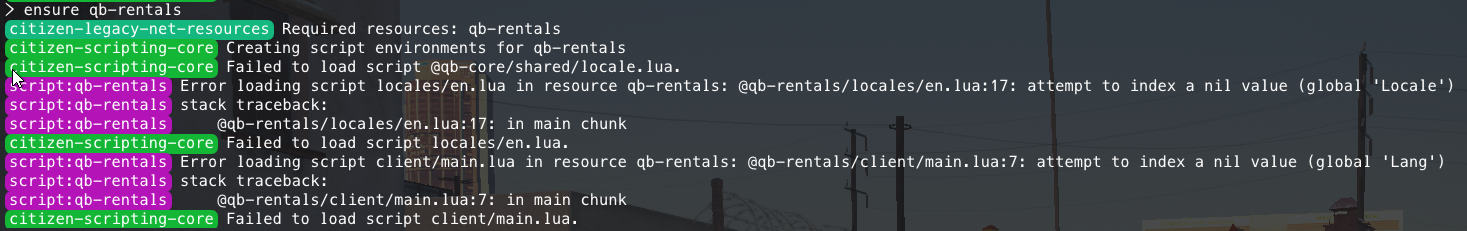 Resource errors on load · Issue #4 · carbontheape/qb-rentals · GitHub
