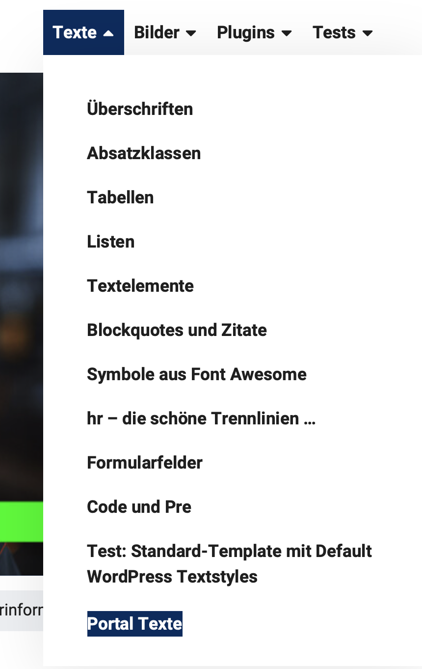 Erstellen im Customizer zwei Optionen für den Hauptmenüstil · Issue #1390 · RRZE-Webteam/FAU ...