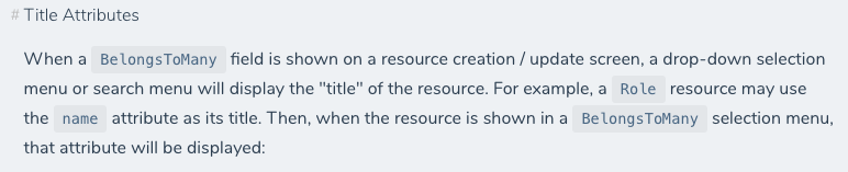 Belongstomany Fields Not Showing On Createupdate Screens · Issue 292 · Laravelnova Issues