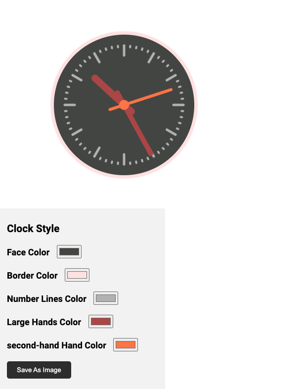 GitHub - durgaprasadmamidi/Animated-Clock: Animated clock with canvas element and ...