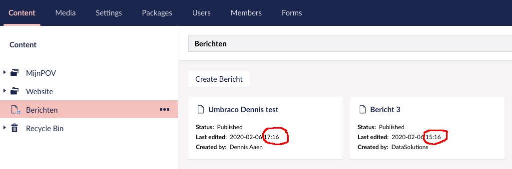 Incorrect time for items added to a listview · Issue #7605 · umbraco/Umbraco-CMS · GitHub
