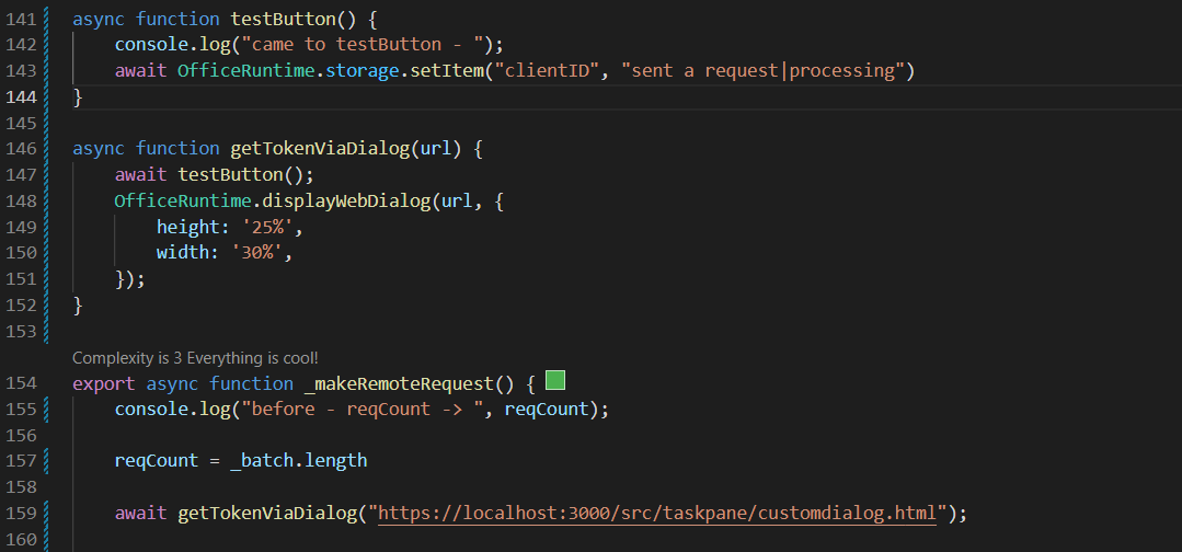 Using OfficeRuntime.storage in custom functions with custom functions runtime on windows excel ...