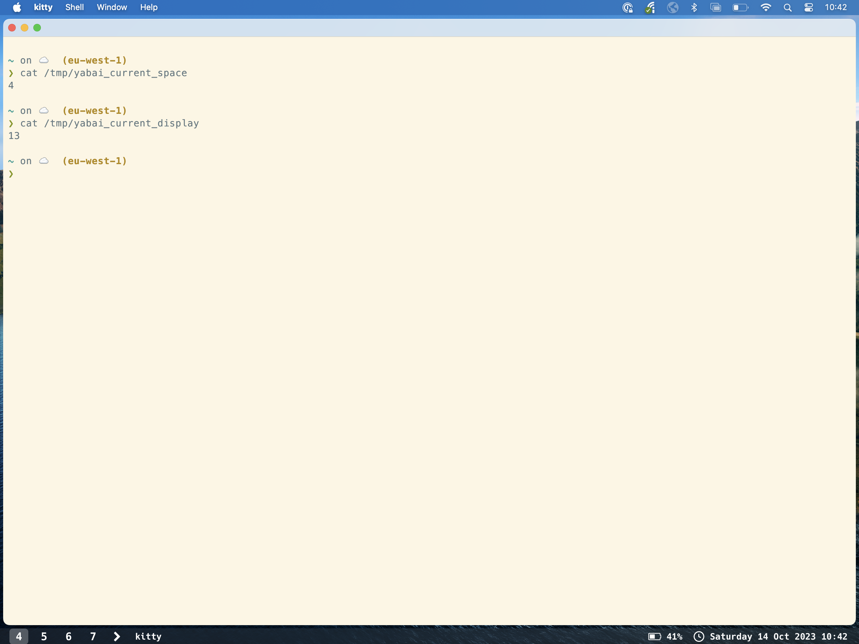 Yabai current space and display numbers don't seem to be correct · Issue #1907 · koekeishiya ...