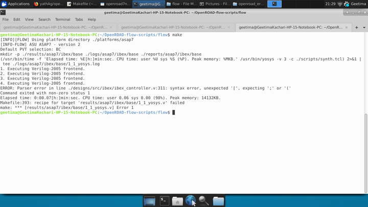 Parsing Error While Running The Ibex Controller Example · Issue 3698 · Yosyshq Yosys · Github