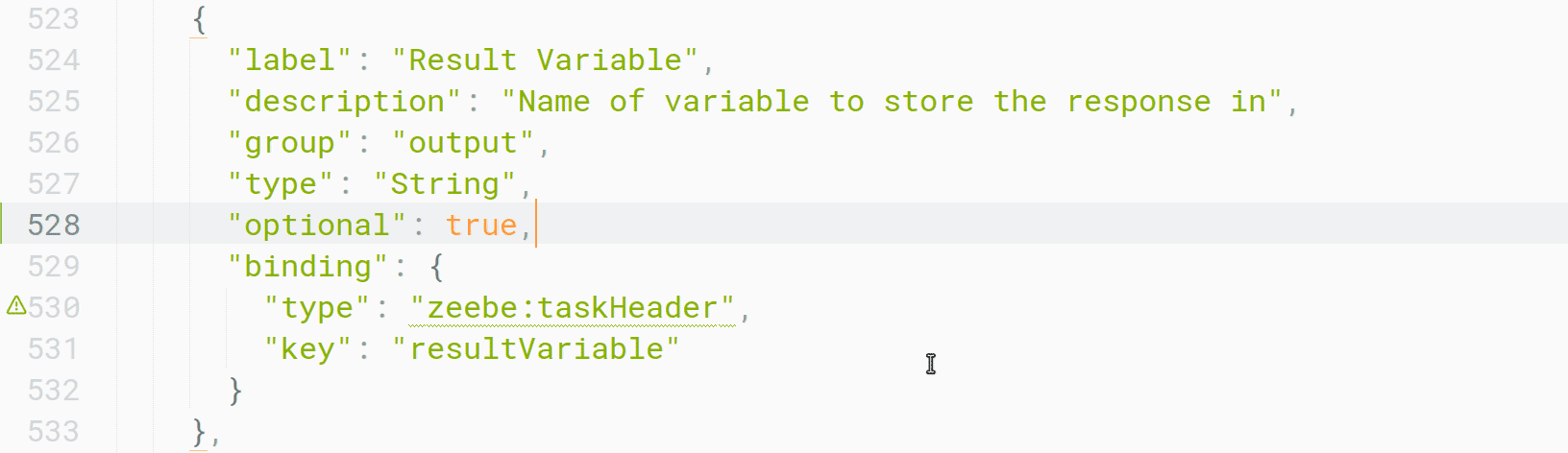 Support `optional` for `zeebe:taskHeader` bindings · Issue #840 · bpmn-io/bpmn-js-properties ...