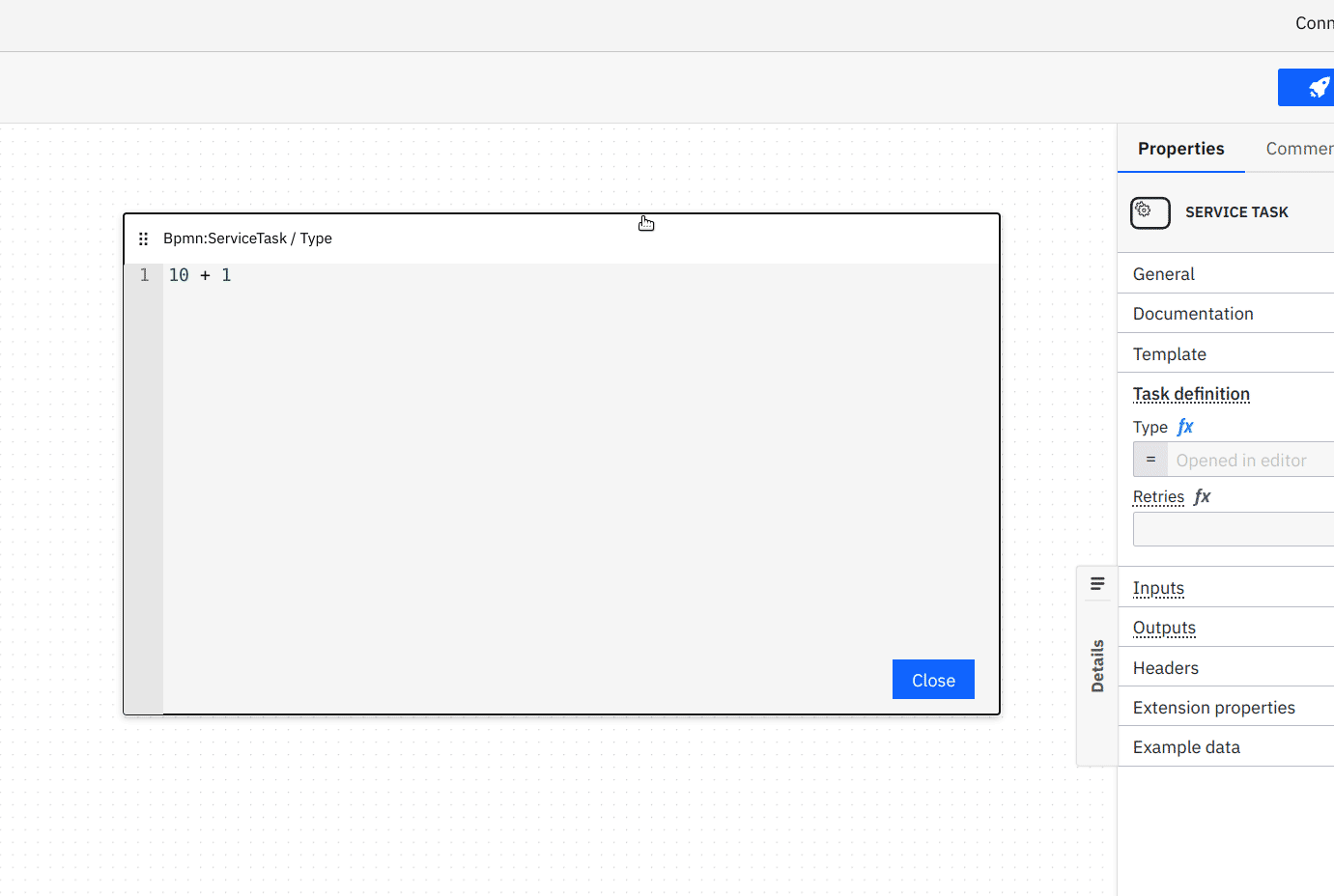 FEEL popup menu should be a drag trap · Issue #289 · bpmn-io/properties ...