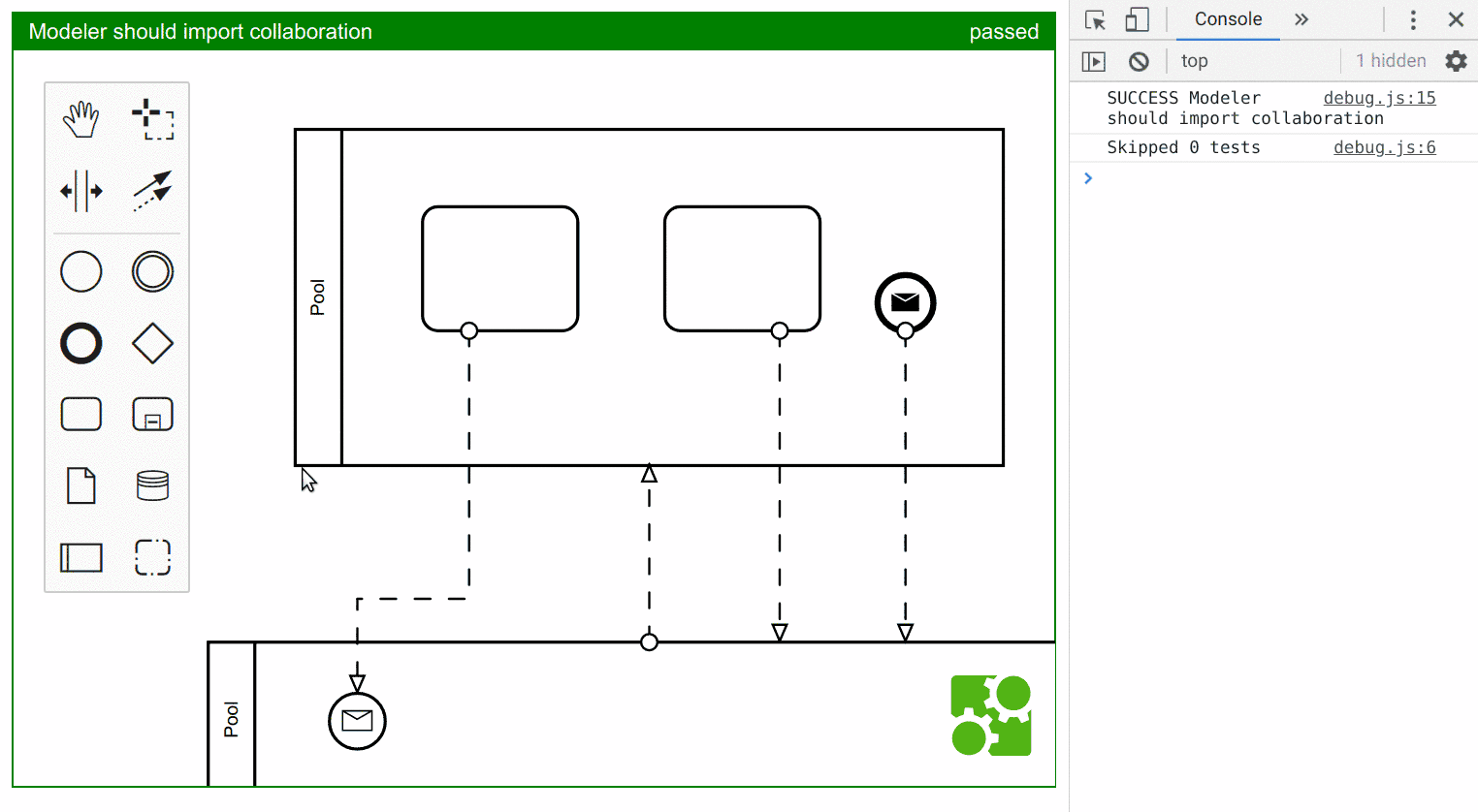 Dropping element on palette or tooltip blows up editor · Issue #1144 ...