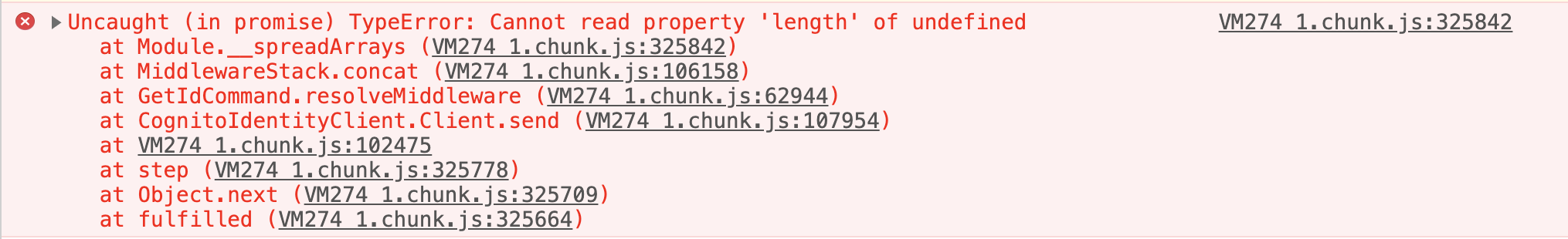 Instantiating a CognitoIdentityClient with credentials · Issue #1114 · aws/aws-sdk-js-v3 · GitHub