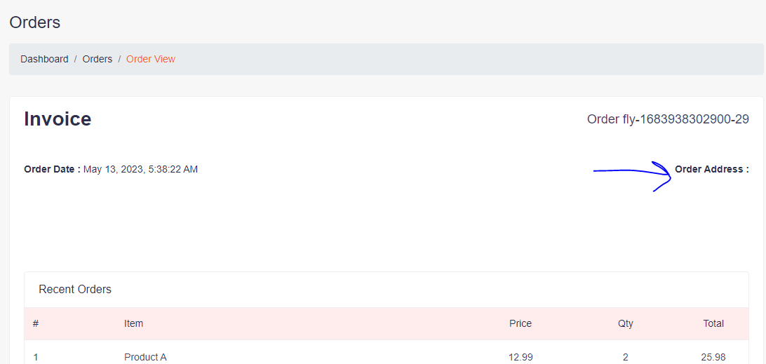 Address is missing on order invoice · Issue #1 · Fly-Eats-LTD/FlyEats-backoffice · GitHub