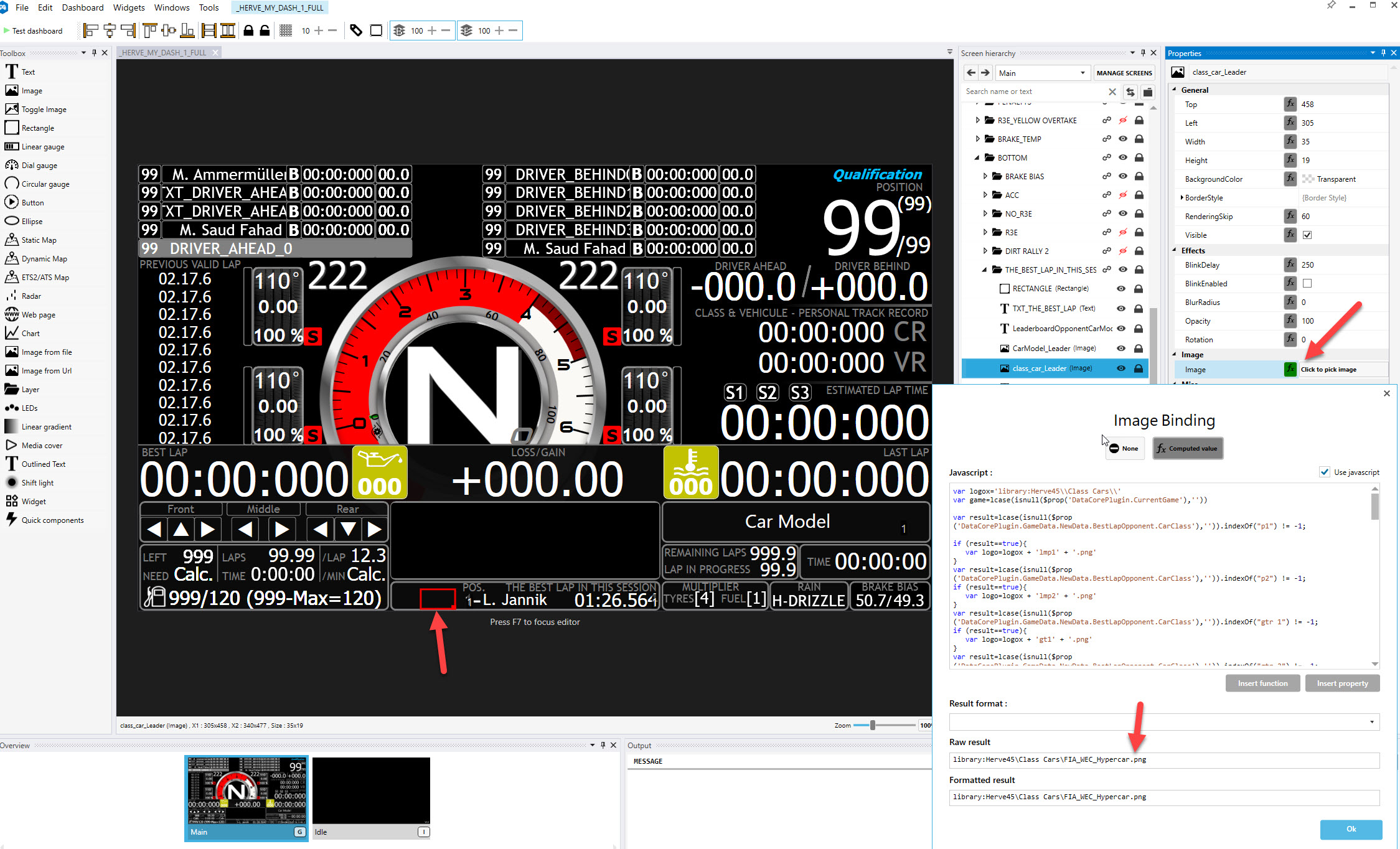 leaderboard carmodel et carclass · Issue #1311 · SHWotever/SimHub · GitHub