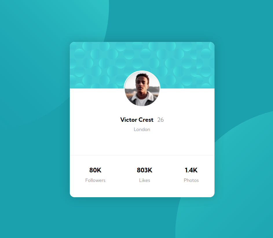 GitHub - codekacode/profile-card-component