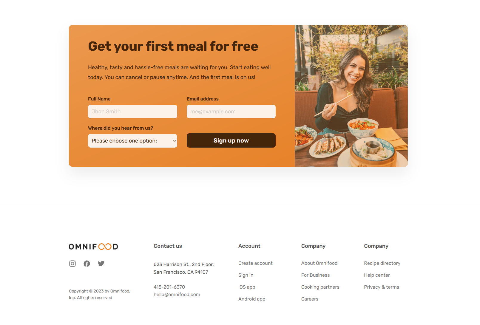 GitHub - morelir/Omnifood: An AI-powered food subscription web app ... GitHub - morelir/Omnifood: An AI-powered food subscription web app ...