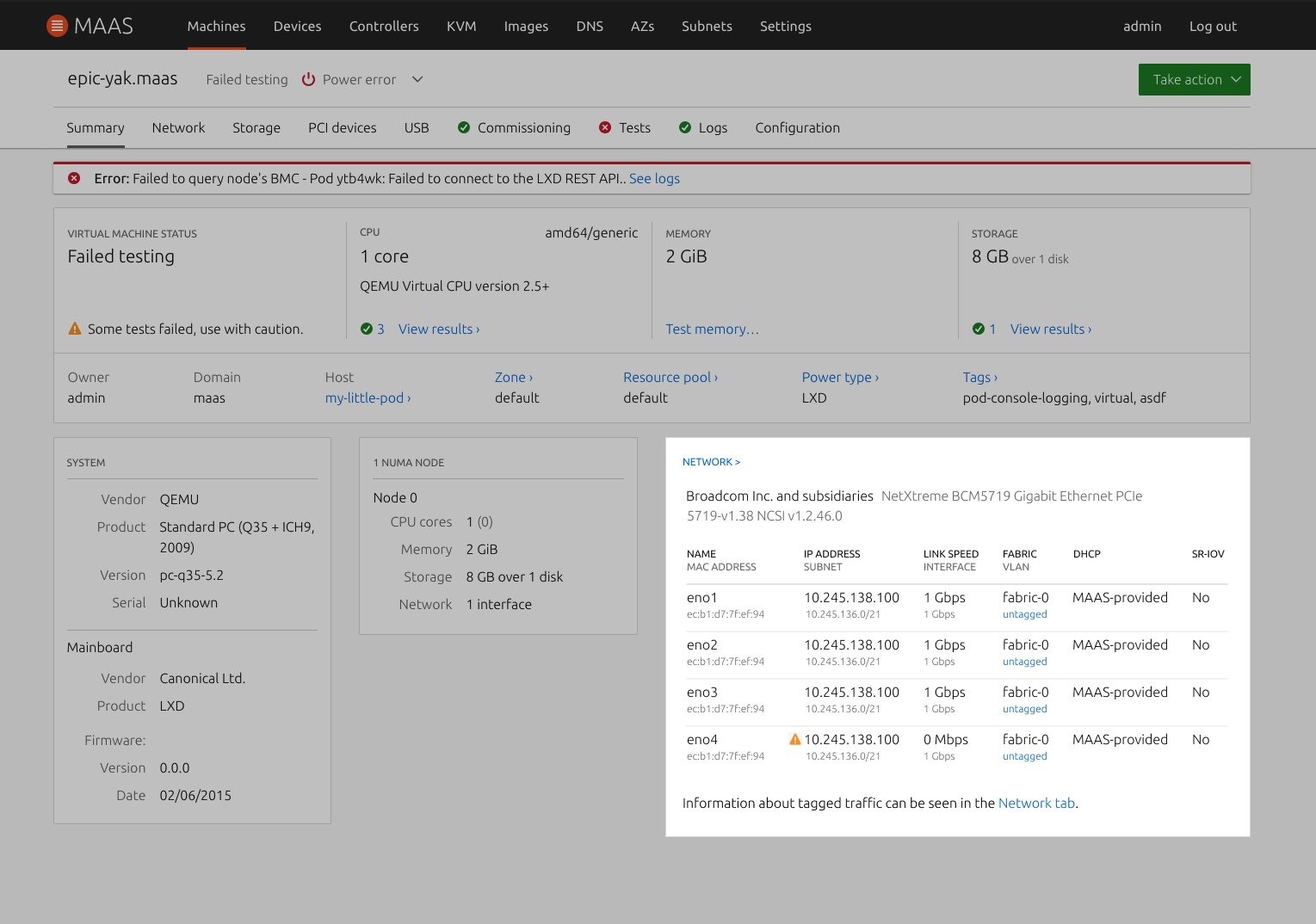 Summary should show IP addresses rather than MAC addresses · Issue #2601 · canonical/maas-ui ...