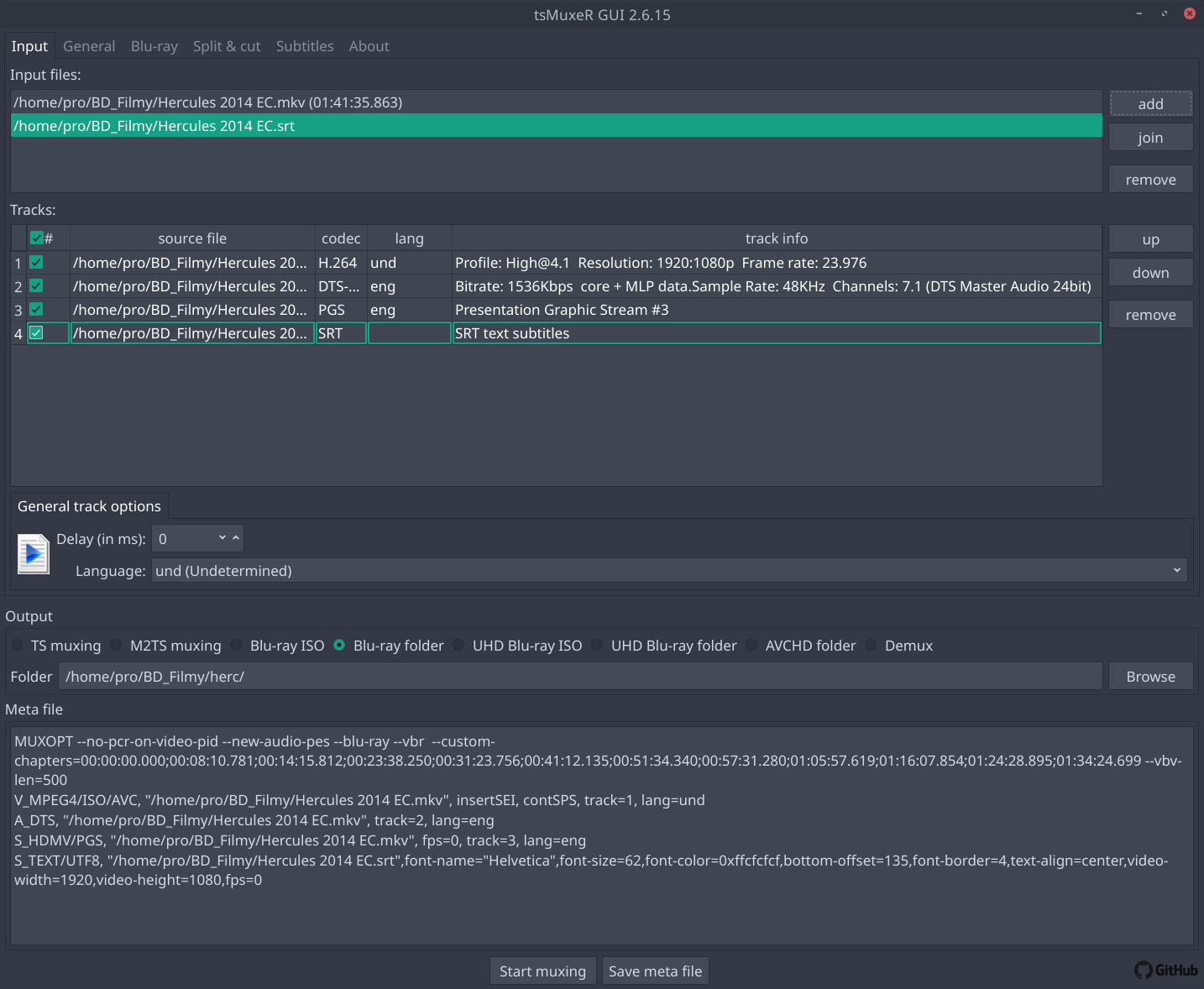 Correctly Handle FPS Detection · Issue #109 · justdan96/tsMuxer · GitHub