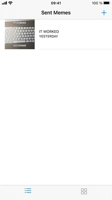 GitHub - g02dev/MemeMe: iOS app. Create memes and save them to your ...