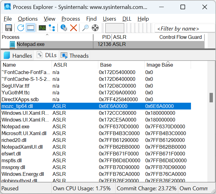 Stop specifying `/BASE` option to `mozc_tip32.dll` and `mozc_tip64.dll` · Issue #834 · google ...