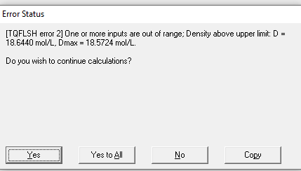 TQFLSH error 2 and #VALUE! error in Excel · Issue #496 · usnistgov/REFPROP-wrappers · GitHub