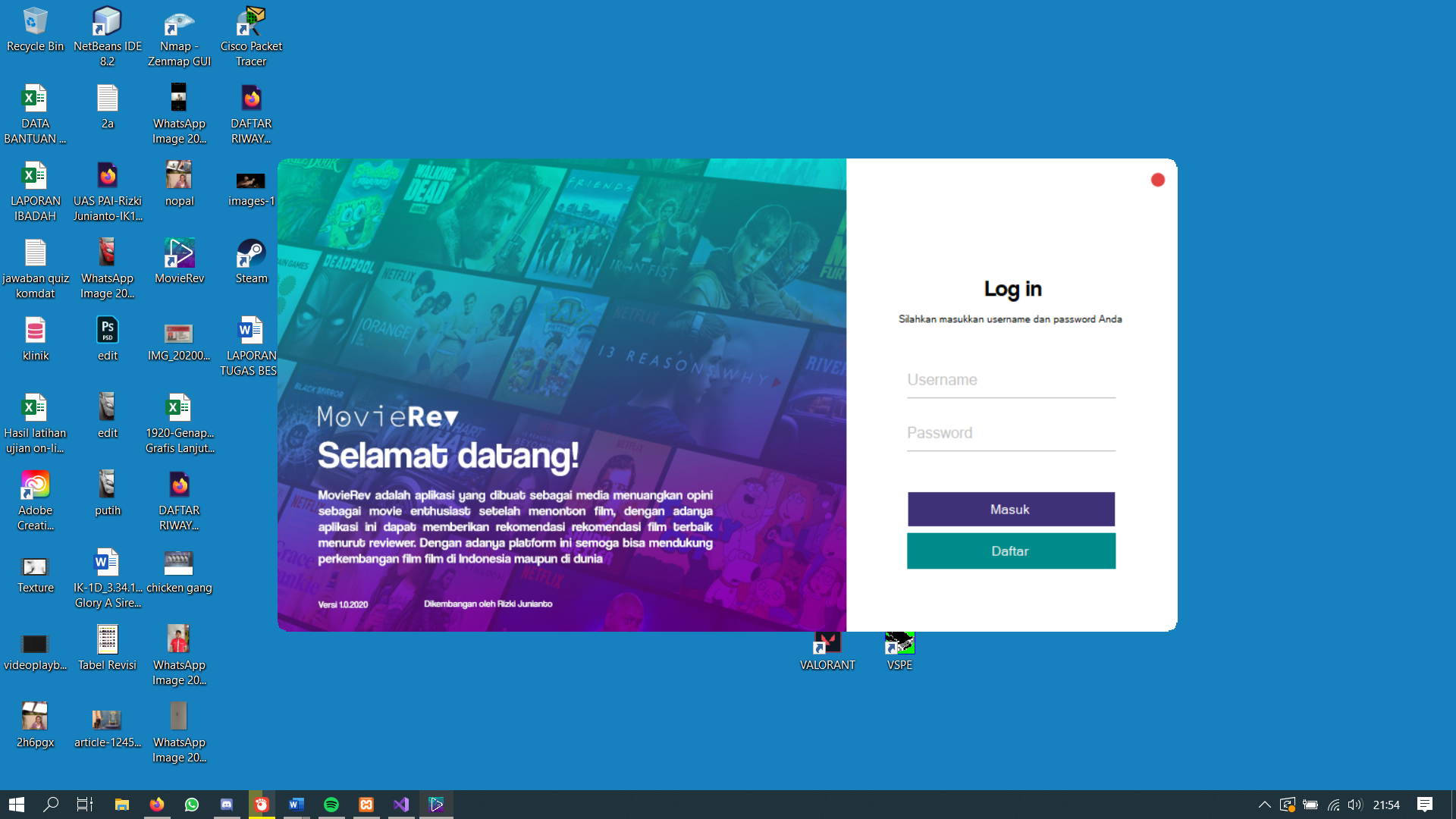 GitHub - Rizkijun/MovieReview: Movie Review Dekstop Application using ...