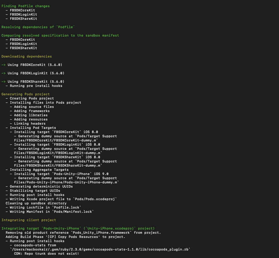 Error - Library not found ~|FBSDKCorekit · Issue #1160 · facebook/facebook-ios-sdk · GitHub