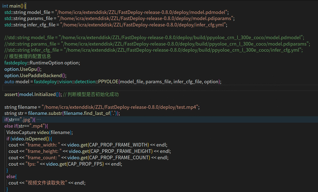 视频文件读取失败 · Issue #793 · PaddlePaddle/FastDeploy · GitHub