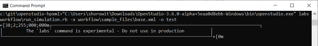 `labs` on Windows doesn't correctly process backward slashes · Issue #4856 · NREL/OpenStudio ...