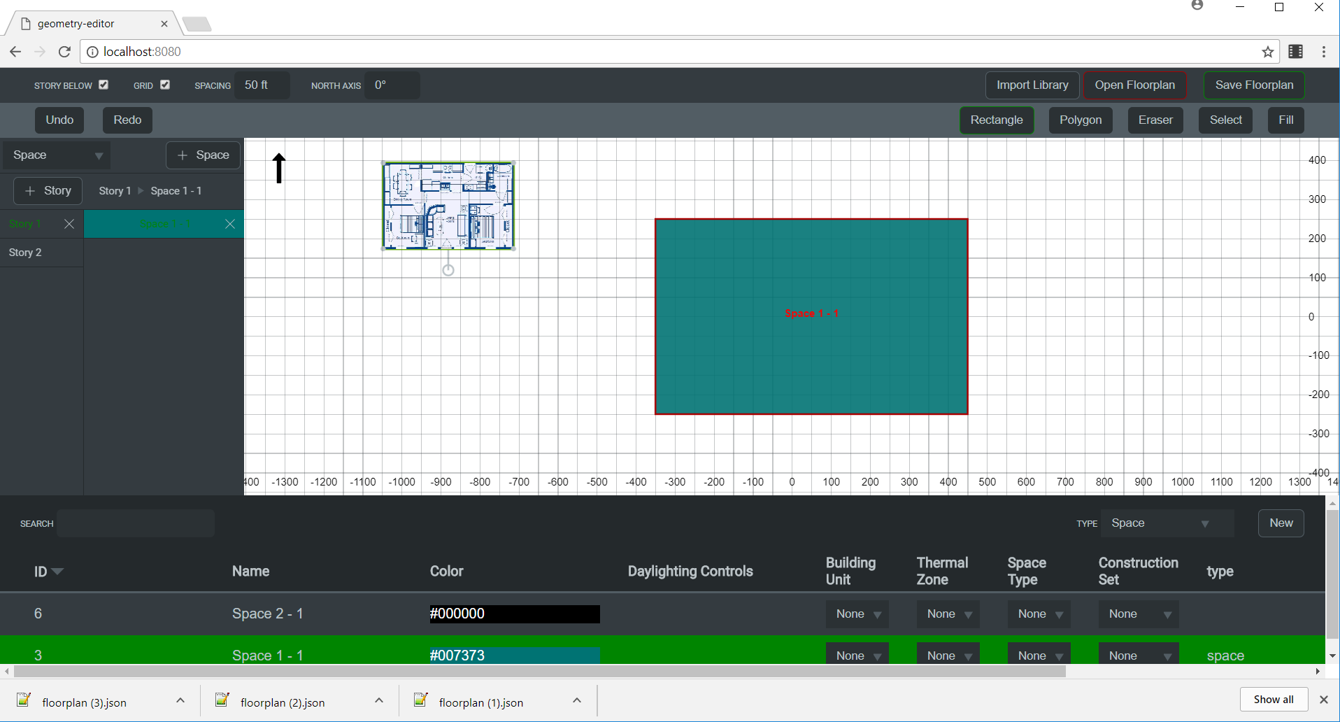Image doesn't immediately display after open floorplan · Issue #142 · NREL/floorspace.js · GitHub