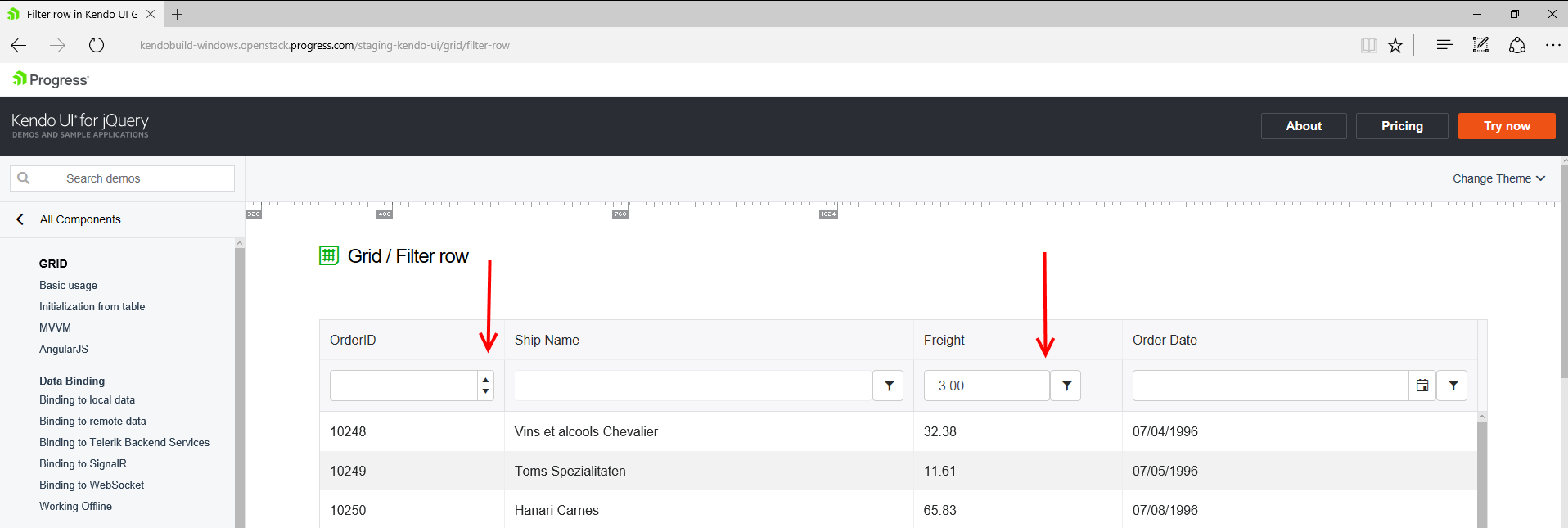 The Numeric Textbox Spinners Have Incorrect Width Inside The Grid