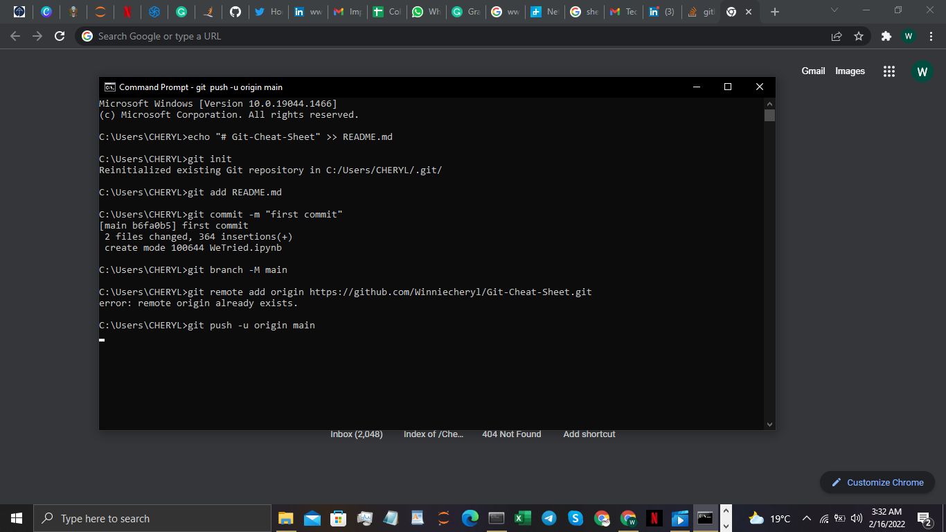 GitHub - Winniecheryl/Git-Cheat-Sheet