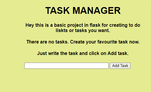 GitHub - baazis/Flask-Task-manager: A task manager using flask GitHub - baazis/Flask-Task-manager: A task manager using flask