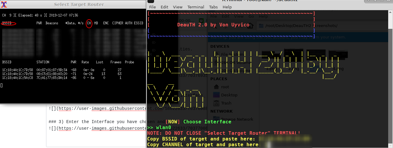 GitHub - vonuyvico/deauth2: Executes a Deauthentication attack based on ...