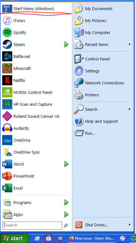 Pinned to Classic Start Windows 10 app will cause the app to not have a taskbar image on launch ...