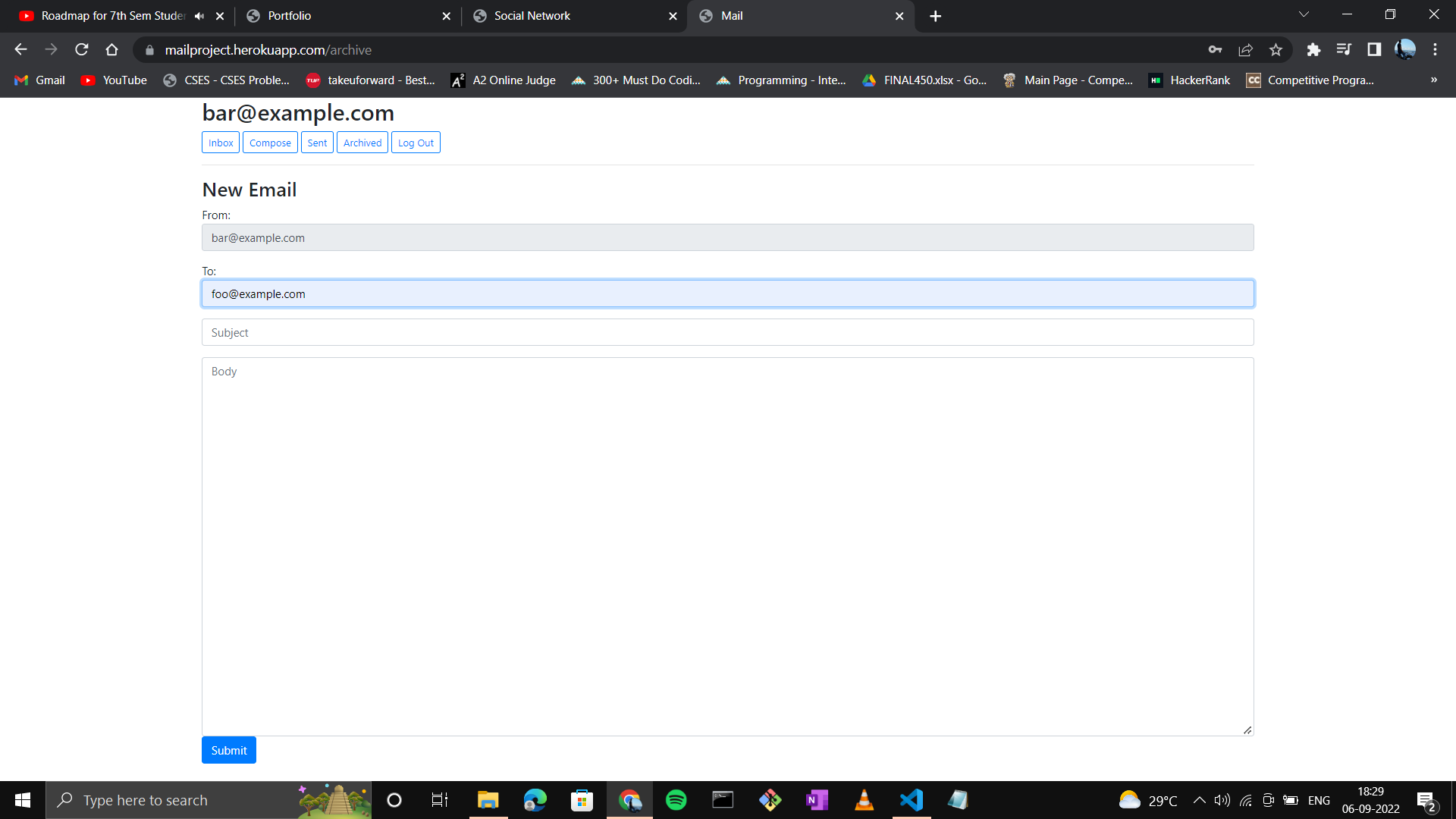 GitHub - ganesh-lakshman/mail
