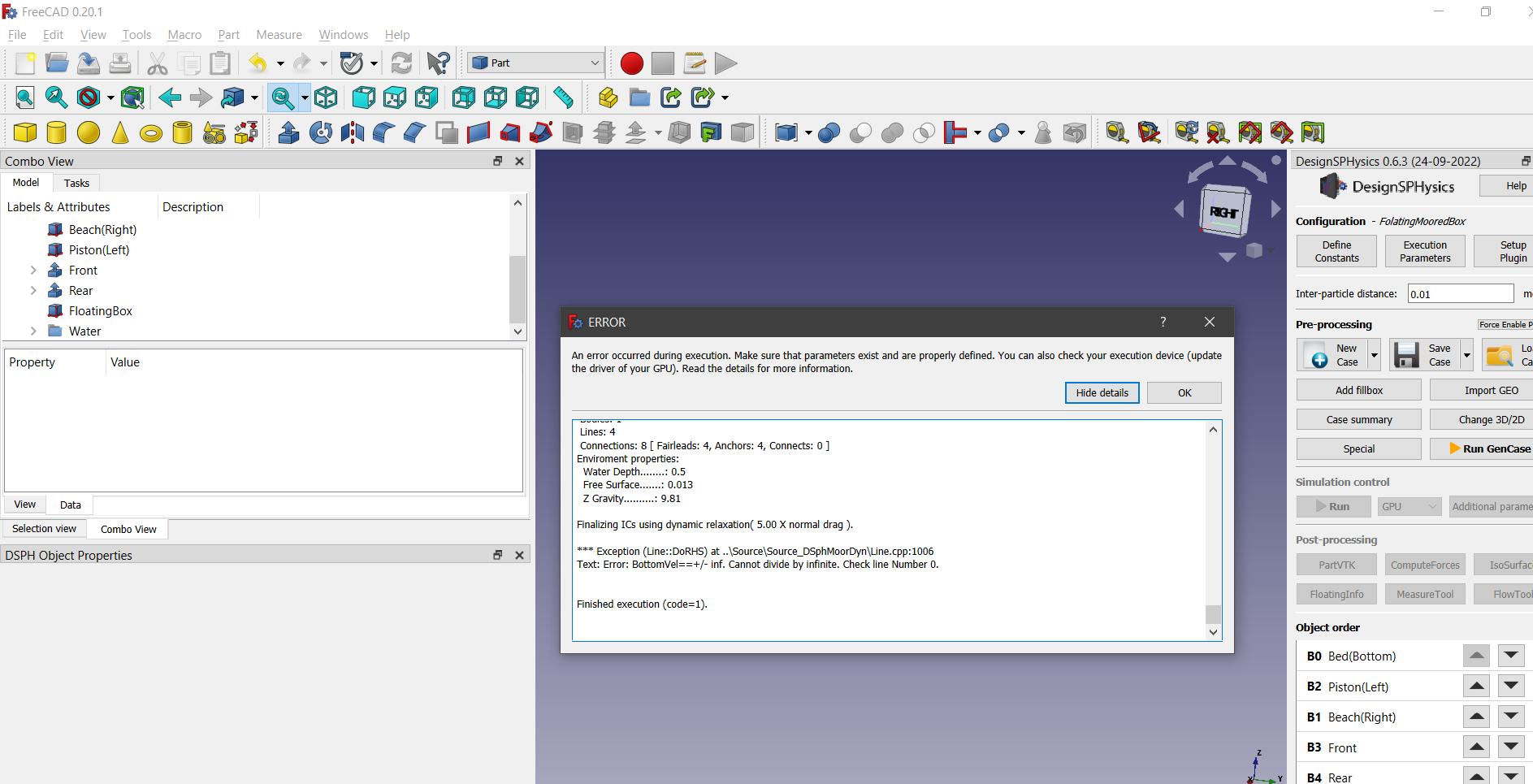 Error in starting the simulation of a floating box with moorings · Issue #127 · DualSPHysics ...