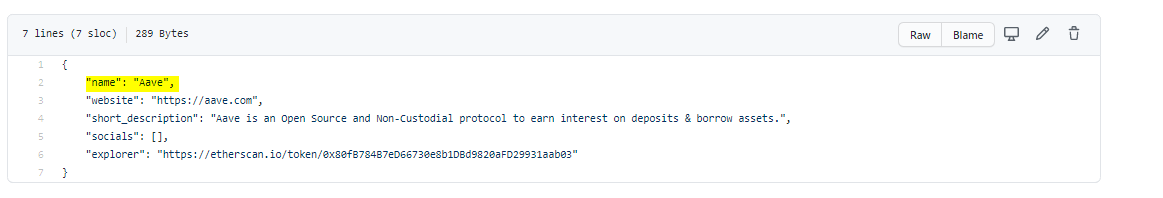 Aave (LEND) token not displaying properly in trust wallet · Issue #2843 · trustwallet/assets ...