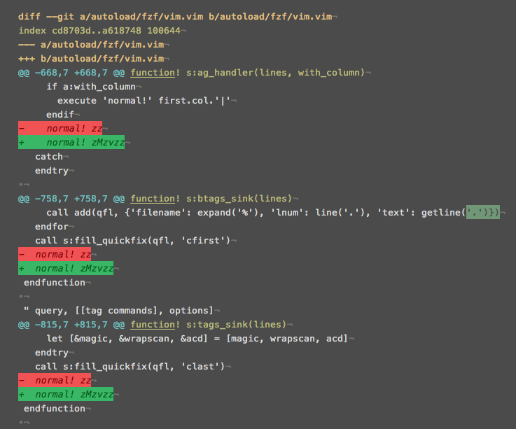 Tags and folding · Issue #591 · junegunn/fzf.vim · GitHub