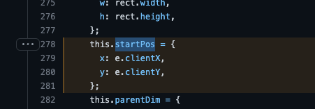 BUG: Resizer cursor's starting position should also use the ...